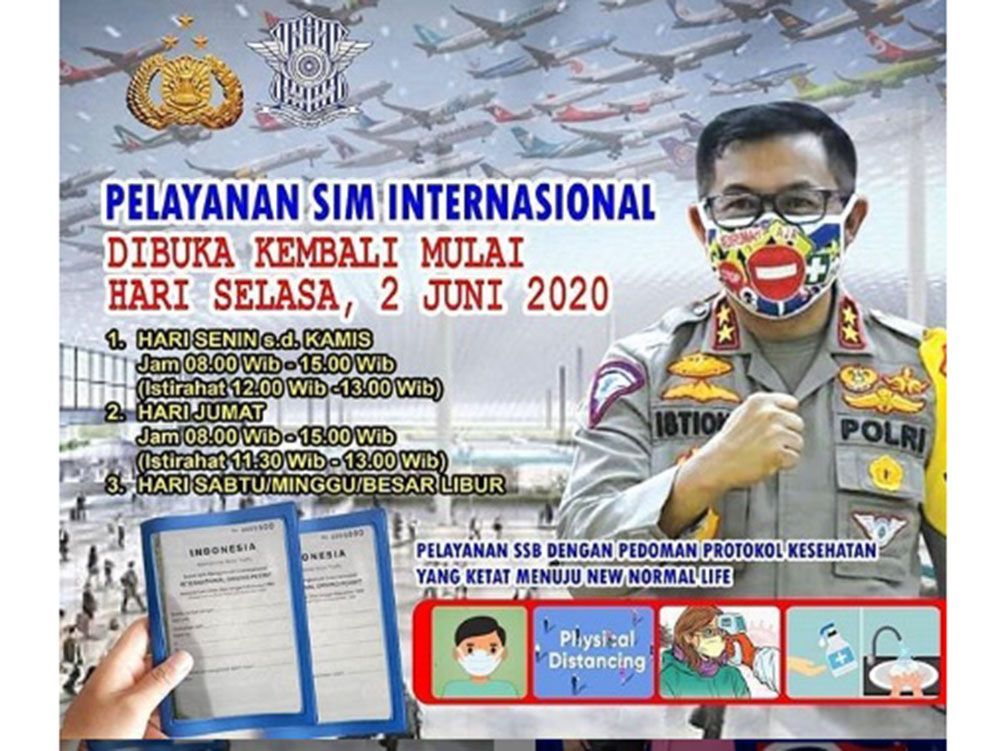Layanan SIM Internasional Kembali Dibuka Hari Ini - Berita Otomotif ...