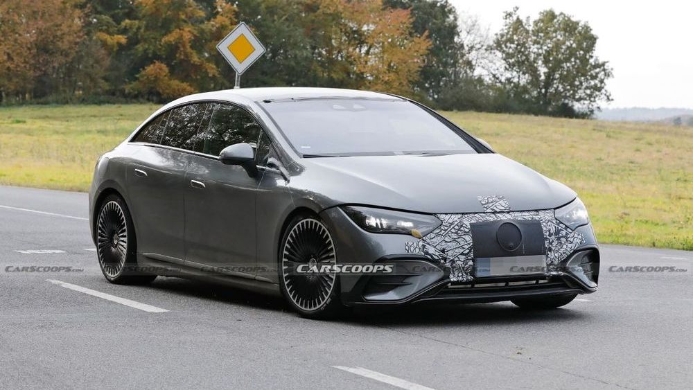 สปายช็อต Mercedes-AMG EQE 53 ปี 2023 กับวงล้อที่แปลกตา - ข่าวในวงการ ...