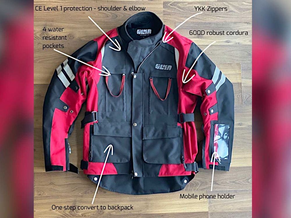 Keren, Jaket ini Bisa Berubah Jadi Tas Helm - Berita Otomotif | Mobil123