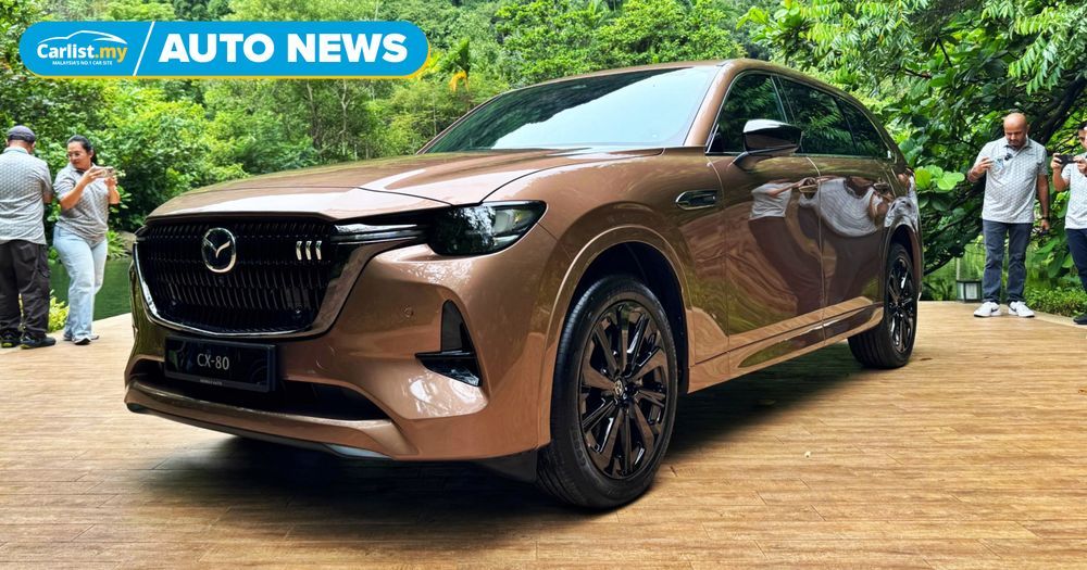 Mazda launches the CX-80 at RM331k - all-new 3-row, luxury SUV flagship ...