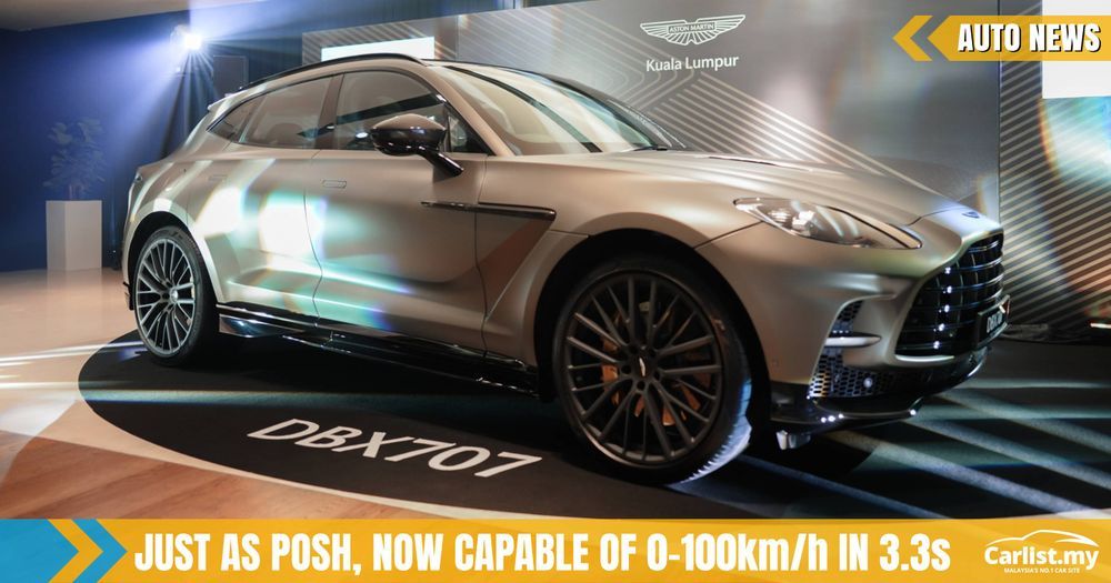 Aston Martin Malaysia Unleashes The DBX 707 - Auto News | Carlist.my