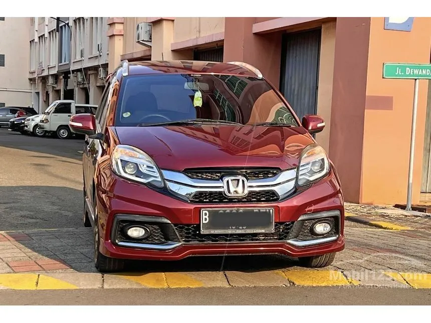 Jual Mobil Honda Mobilio 2015 RS 1.5 di DKI Jakarta Automatic MPV Merah ...
