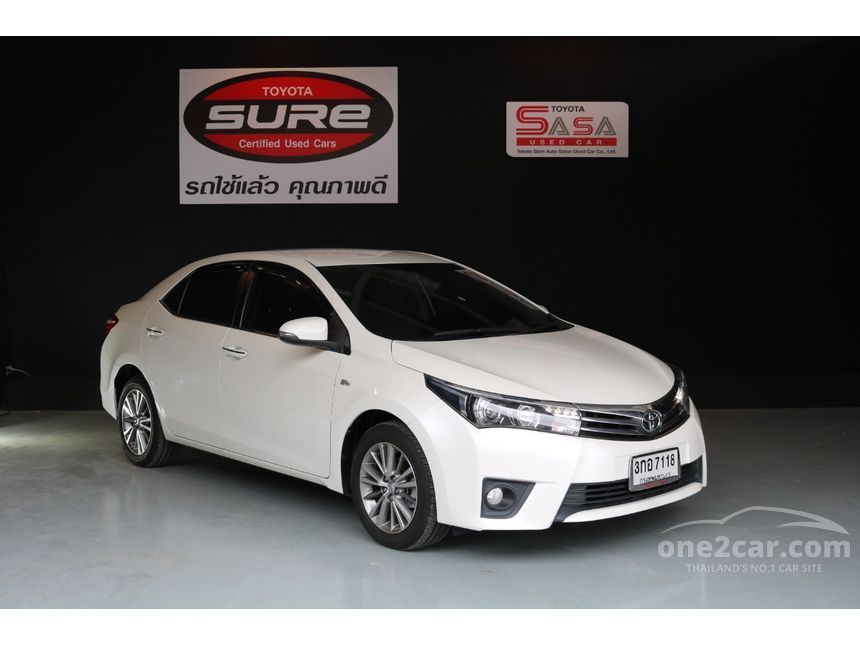 Toyota Corolla Altis 2015 V 1.8 in กรุงเทพและปริมณฑล Automatic Sedan สี ...