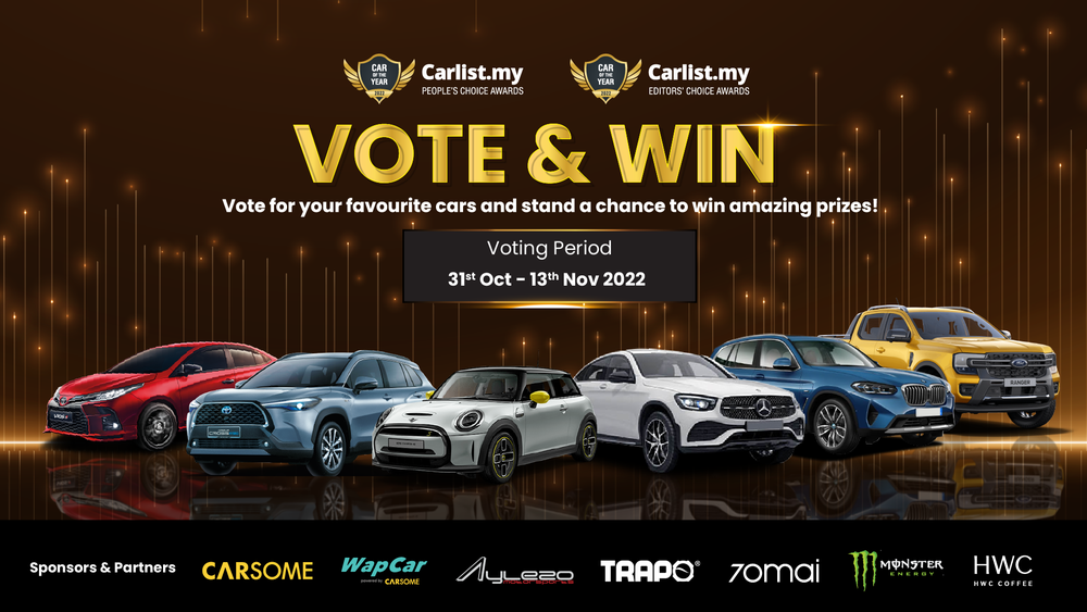 Vote & win with Carlist.my's Car Of The Year 2022 - Auto News | Carlist.my