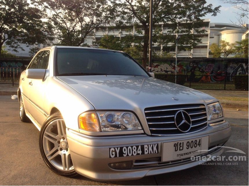 Mercedes-Benz C220 1996 W202 (ปี 93-00) Elegance 2.2 เกียร์อัตโนมัติ สี ...