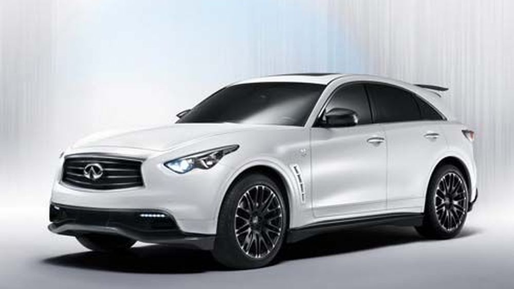 Infiniti FX50 Sebastian Vettel Concept ครอสโอเวอร์ตัวดุ ออกแบบโดยแชมป์ ...