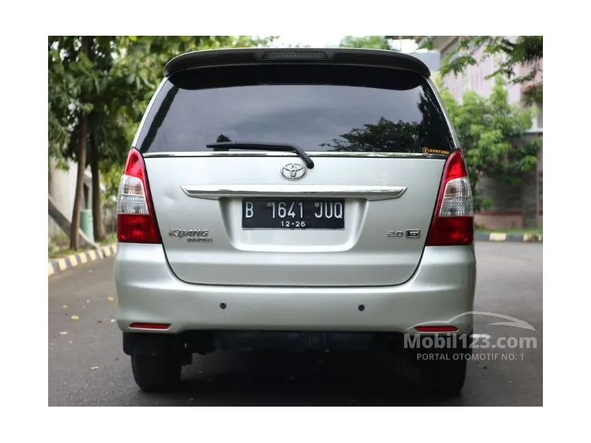 Jual Mobil Toyota Kijang Innova 2011 G 2.0 di Banten Automatic MPV ...