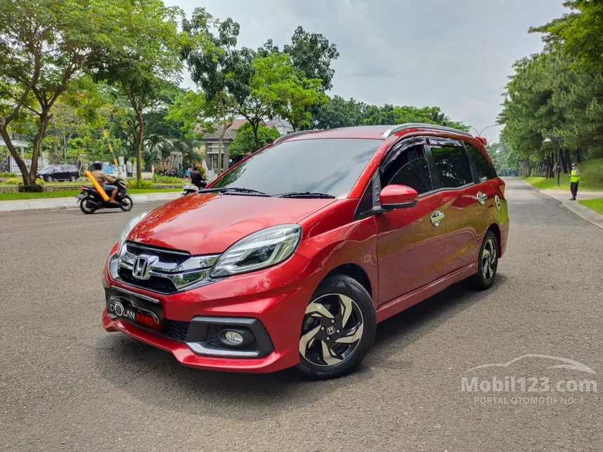 Jual Mobil Honda Mobilio 2016 RS 1.5 di Banten Automatic MPV Merah Rp ...