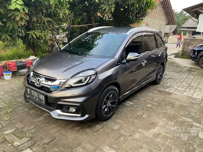 Jual Mobil Honda Mobilio 2014 RS 1.5 di Jawa Barat Automatic MPV Abu ...