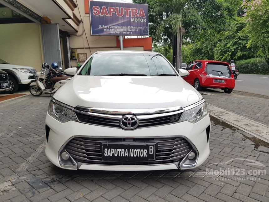 Jual Mobil Toyota Camry 2016 V 2.5 di Jawa Timur Automatic Sedan Putih ...