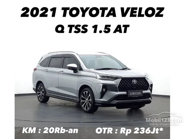 Toyota Veloz Bekas 2021 di Indonesia Harga Murah, Kredit Mudah! | Mobil123