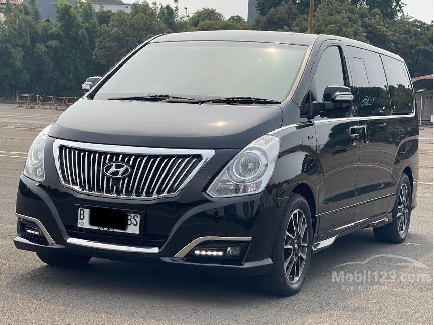 Jual Mobil Hyundai H-1 2018 Royale 2.5 di DKI Jakarta Automatic MPV Hitam Rp 319.000.000 ...