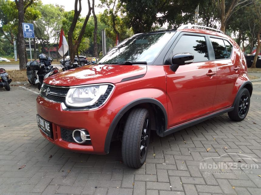 Jual Mobil Suzuki Ignis 2018 GX 1.2 di Banten Manual Hatchback Merah Rp ...
