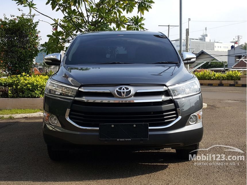 Jual Mobil Toyota Kijang Innova 2019 Q 2.0 di Banten Manual MPV Abu-abu ...