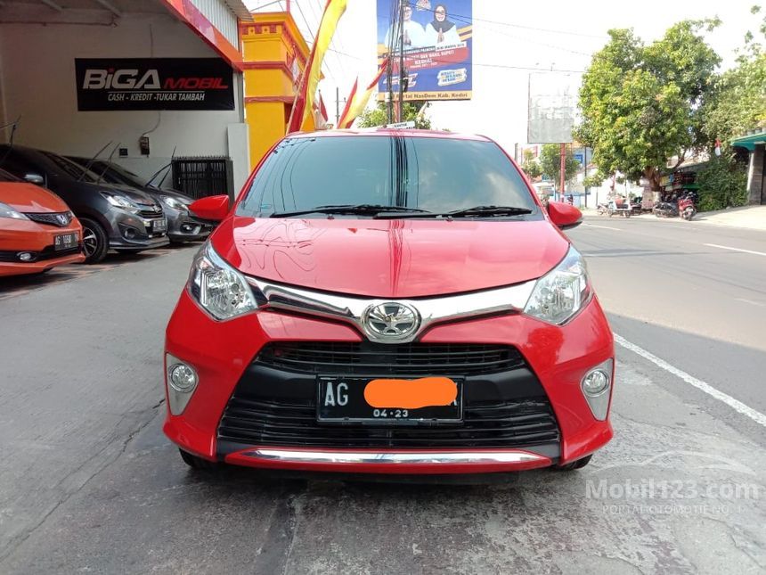 Jual Mobil Toyota Calya 2018 G 1.2 di Jawa Timur Automatic MPV Merah Rp ...