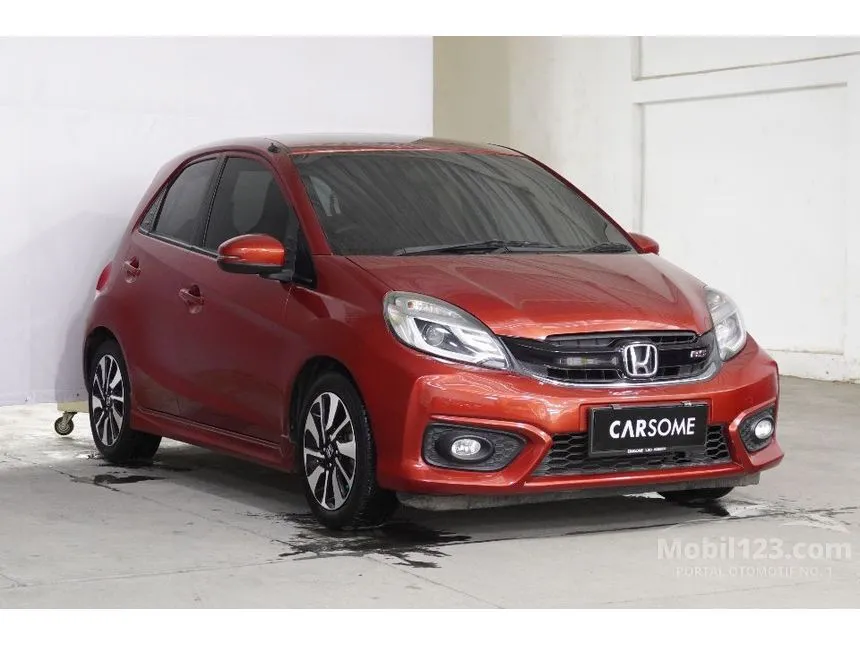 Jual Mobil Honda Brio 2018 RS 1.2 di Jawa Timur Manual Hatchback Merah ...