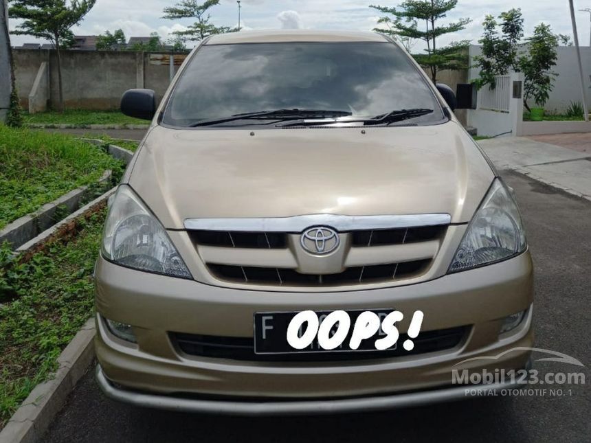 Jual Mobil Toyota Kijang Innova 2005 V 2.0 di Jawa Barat Manual MPV ...