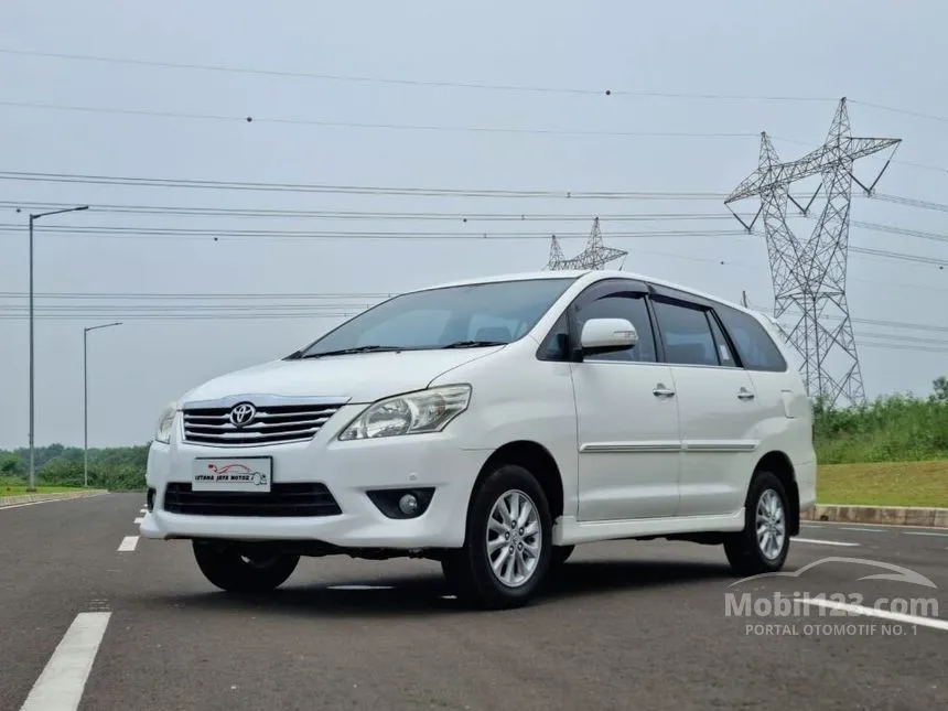 Jual Mobil Toyota Kijang Innova 2013 V 2.0 di DKI Jakarta Automatic MPV Putih Rp 165.000.000 ...