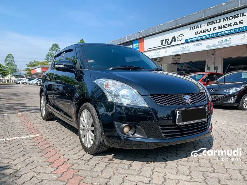 Jual Mobil Suzuki Swift 2013 GX 1.4 di Banten Manual Hatchback Hitam Rp ...