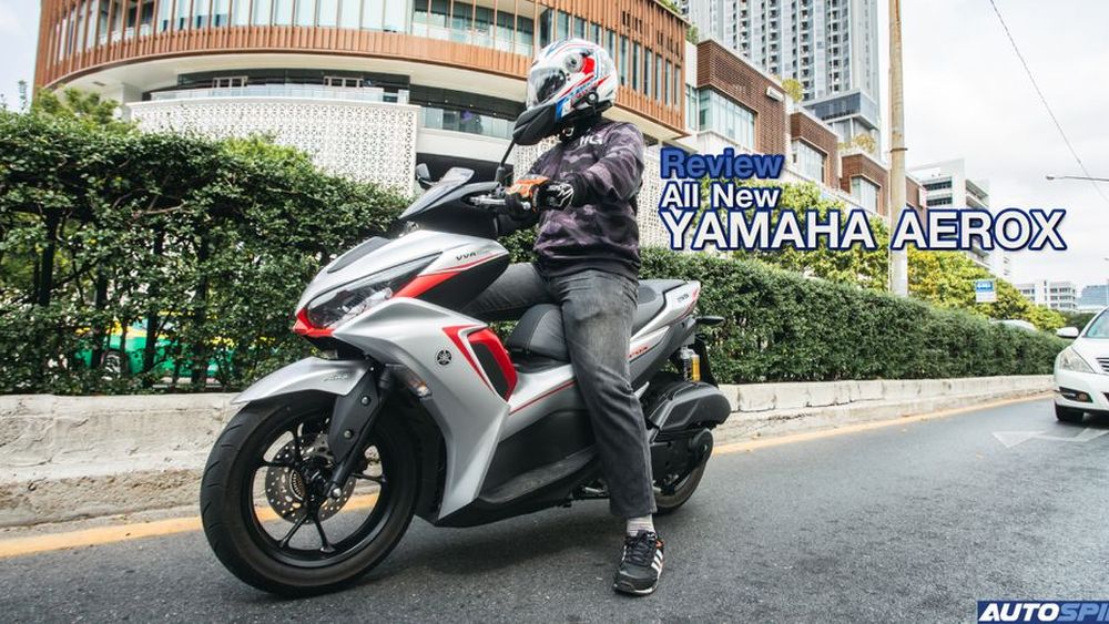 รีวิว All New YAMAHA AEROX 2021 ใหม่ทั้งคัน ล้ำกว่าด้วย Y-Connect ...