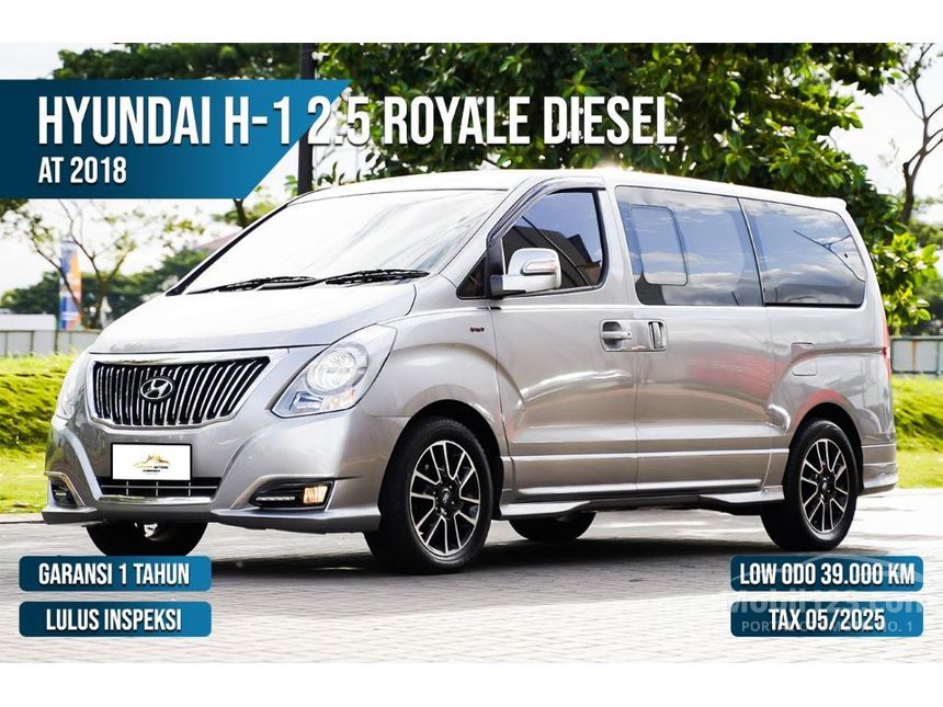 Jual Mobil Hyundai H-1 2018 Royale 2.5 di Banten Automatic MPV Abu-abu Rp 335.000.000 - 16430993 ...