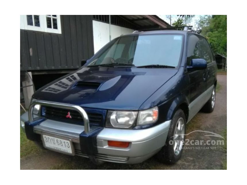 Mitsubishi Space Runner 1995 1.8 in ภาคตะวันตก Automatic Van สีน้ำเงิน ...