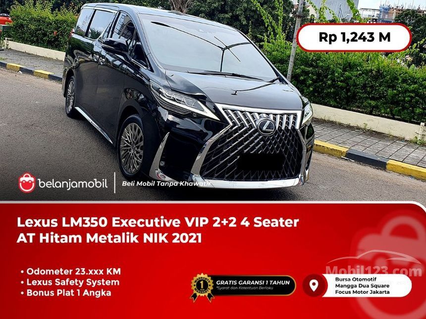Jual Mobil Lexus LM 350 2021 4 Seater 3.5 di DKI Jakarta Automatic MPV Hitam Rp 1.243.000.000 ...