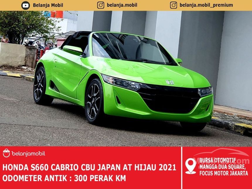 Jual Mobil Honda S660 2021 0.7 di Banten Automatic Convertible Hijau Rp ...