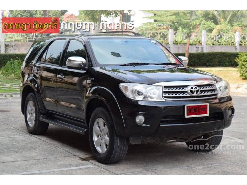 Toyota Fortuner 2009 V 2.7 in กรุงเทพและปริมณฑล Automatic SUV สีดำ for ...