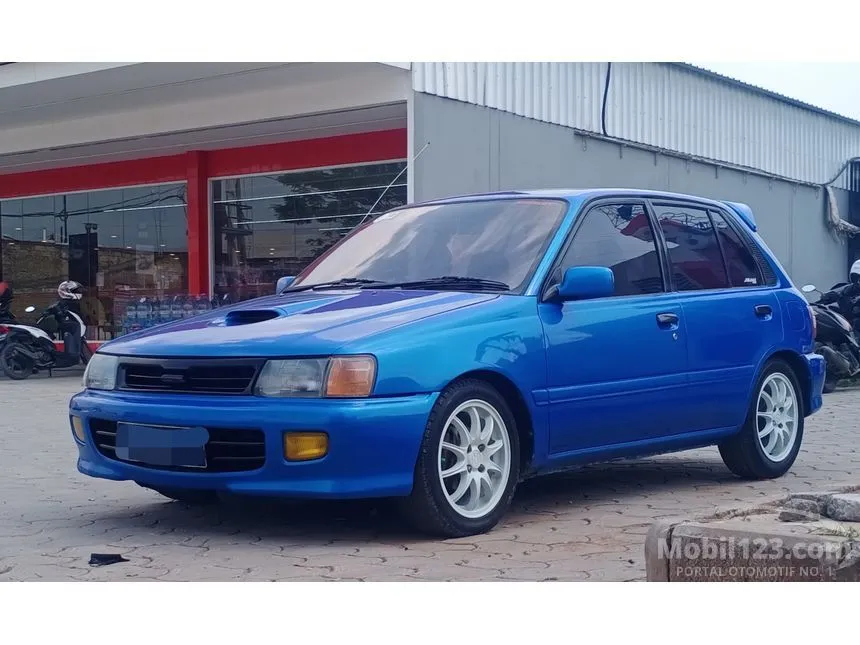 Jual Mobil Toyota Starlet 1997 1.3 di Jawa Barat Manual Hatchback Biru ...