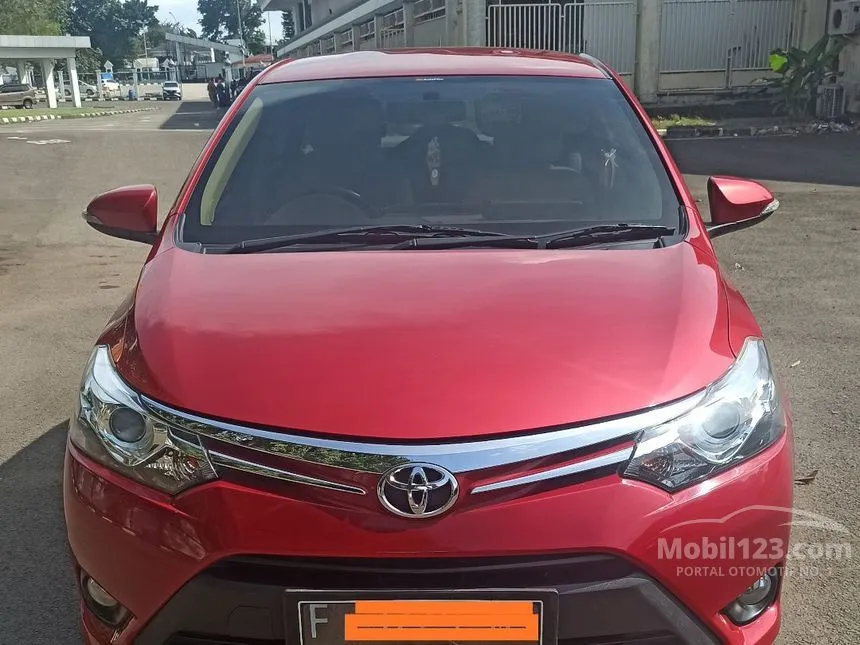 Jual Mobil Toyota Vios 2013 G 1.5 di Jawa Barat Automatic Sedan Merah ...