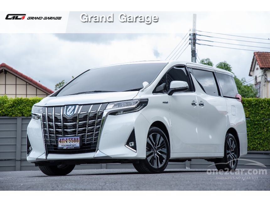 2019 Toyota Alphard 2.5 (ปี 15-23) HYBRID SR C-Package E-Four 4WD Van มือสอง One2car
