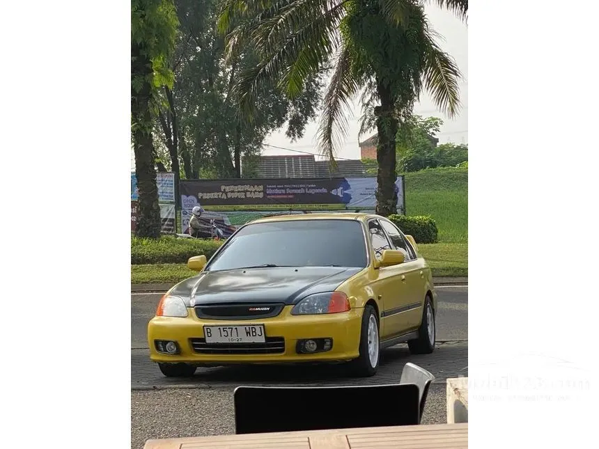 Jual Mobil Honda Civic 2000 1.6 di Jawa Barat Automatic Sedan Kuning Rp ...