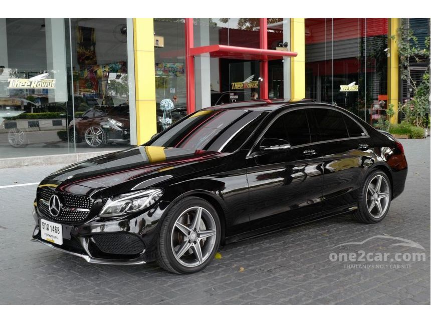 Mercedes-Benz C250 2015 W205 (ปี 14-19) W205 2.0 เกียร์อัตโนมัติ สีดำ ...