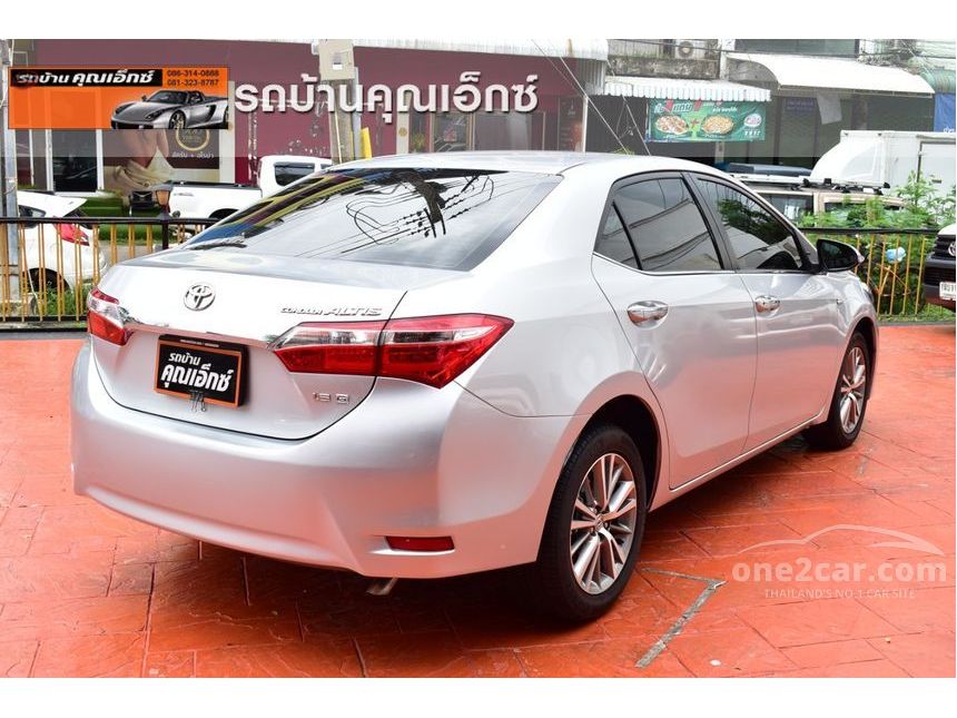 Toyota Corolla Altis 2016 G 1.6 in กรุงเทพและปริมณฑล Automatic Sedan สี ...