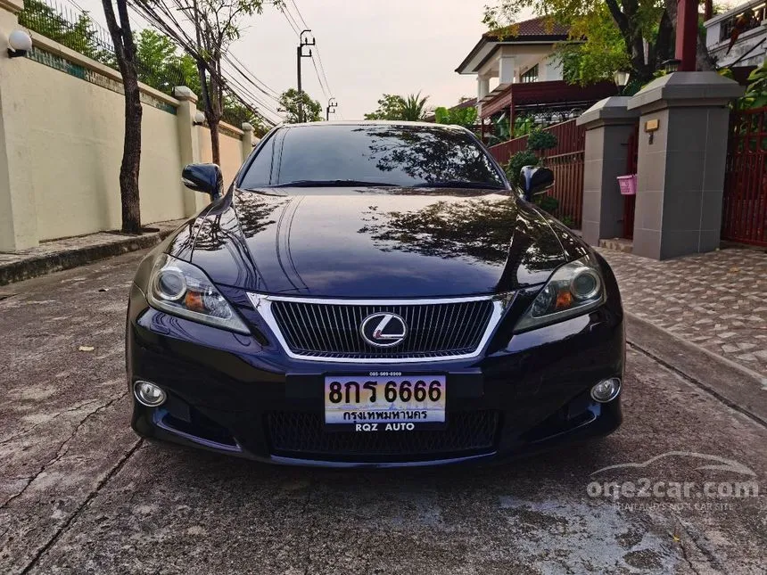 2011 Lexus IS250 2.5 (ปี 06-12) 2.5 Convertible AT for sale on One2car