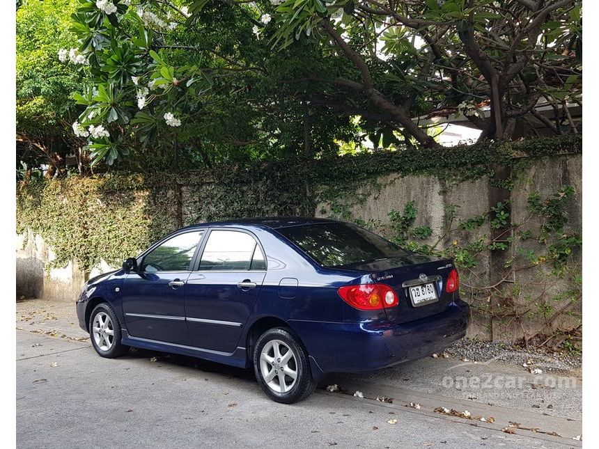 Toyota Corolla Altis 2003 E 1.6 in กรุงเทพและปริมณฑล Automatic Sedan สี ...