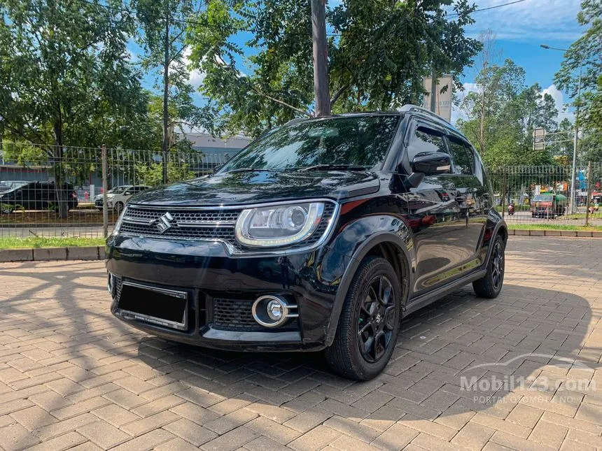 Jual Mobil Suzuki Ignis 2017 GX 1.2 di Banten Manual Hatchback Hitam Rp ...
