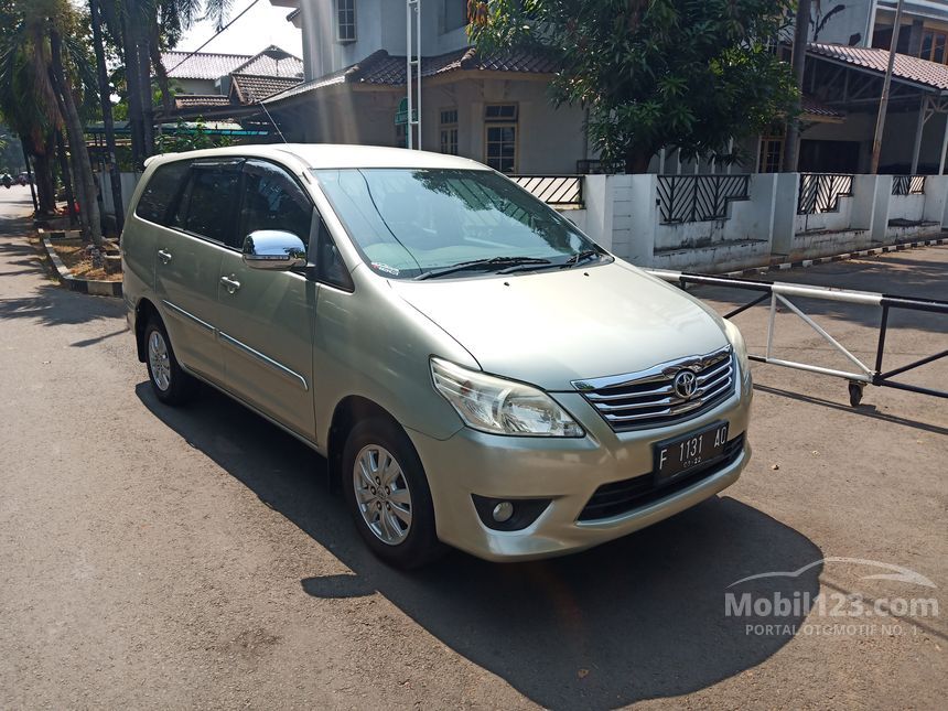 Jual Mobil Toyota Kijang Innova 2013 G 2.5 di DKI Jakarta Manual MPV ...