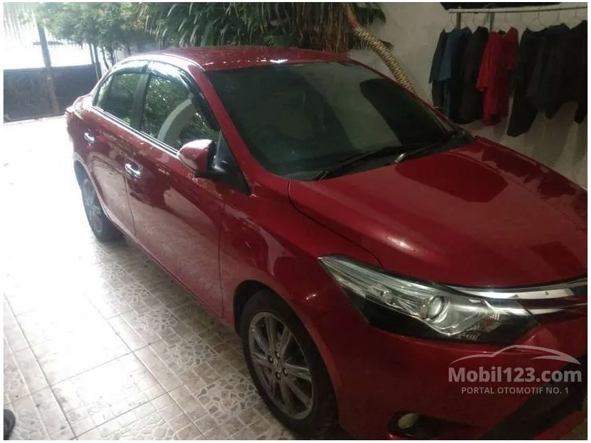 Jual Mobil Toyota Vios 2013 G 1.5 di Jawa Barat Automatic Sedan Merah ...