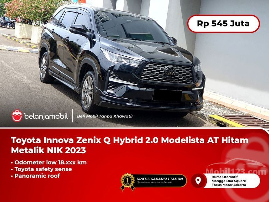 Jual Mobil Toyota Kijang Innova Zenix 2023 Q HV TSS Modellista 2.0 di DKI Jakarta Automatic ...