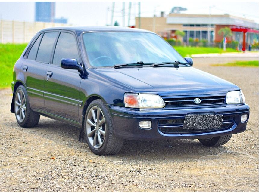 Jual Mobil Toyota Starlet 1994 1.3 di DKI Jakarta Manual Hatchback Biru ...