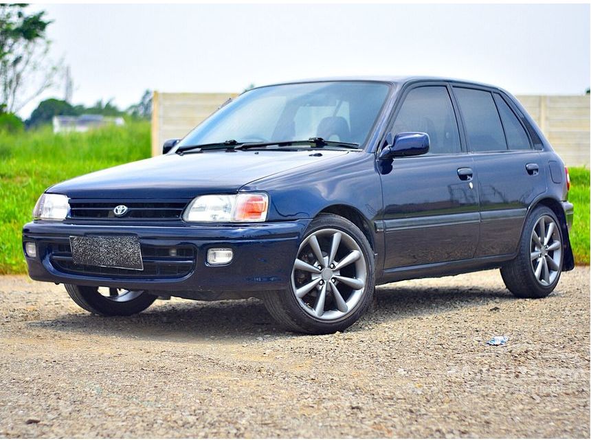 Jual Mobil Toyota Starlet 1994 1.3 di DKI Jakarta Manual Hatchback Biru ...