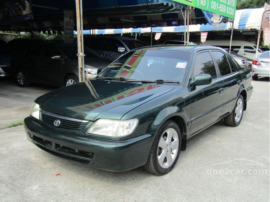 Toyota Soluna 2002 SLi 1.5 in กรุงเทพและปริมณฑล Automatic Sedan สีเขียว ...