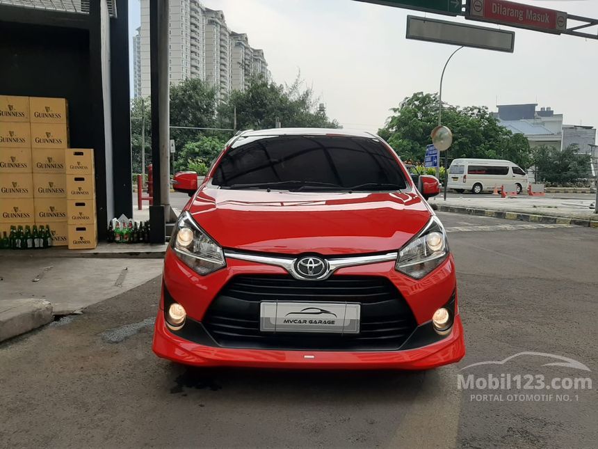 Jual Mobil Toyota Agya 2017 TRD 1.2 di DKI Jakarta Automatic Hatchback ...