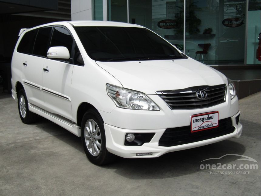 Toyota Innova 2015 V 2.0 in ภาคใต้ Automatic Wagon สีขาว for 599,000 ...