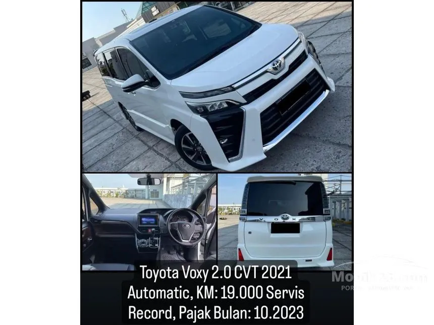 Jual Mobil Toyota Voxy 2021 2.0 di DKI Jakarta Automatic Wagon Putih Rp ...
