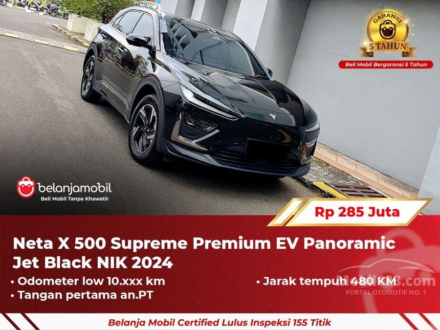 Jual Mobil Neta X 2024 500 Supreme di DKI Jakarta Automatic SUV Hitam ...
