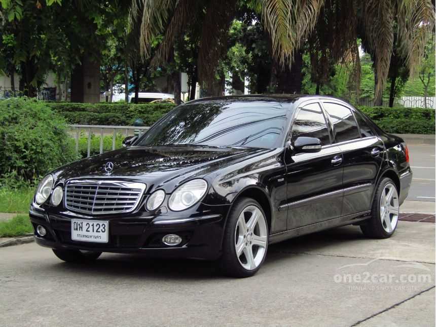 Mercedes-Benz E200 2009 W211 (ปี 03-09) NGT 1.8 เกียร์อัตโนมัติ สีดำ ...