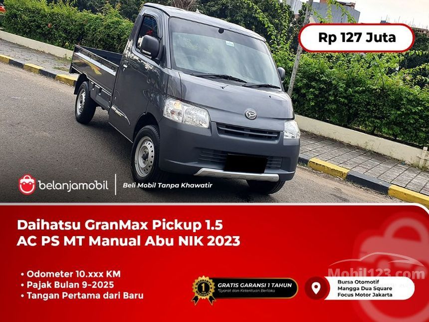 Jual Mobil Daihatsu Gran Max 2023 PU STD 1.5 di DKI Jakarta Manual Pickup Hitam Rp 127.000.000 ...